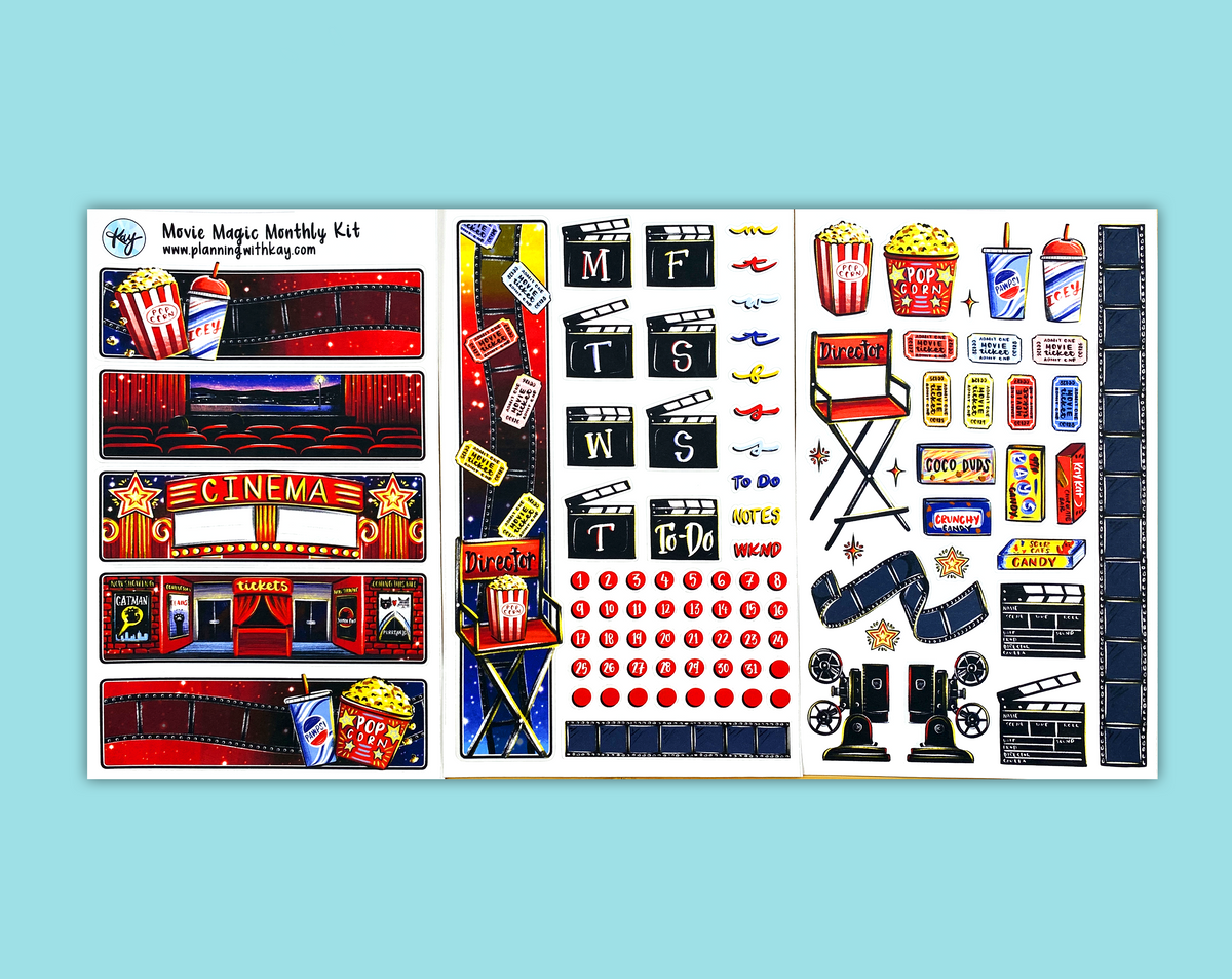 Movie Magic Monthly Kit – Planning With Kay