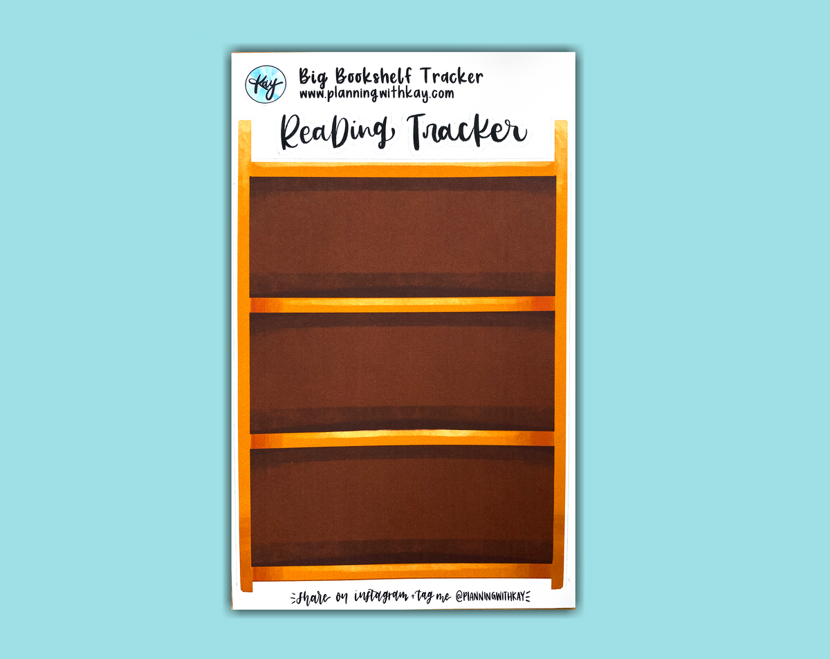 Big Bookshelf Tracker – Planning With Kay