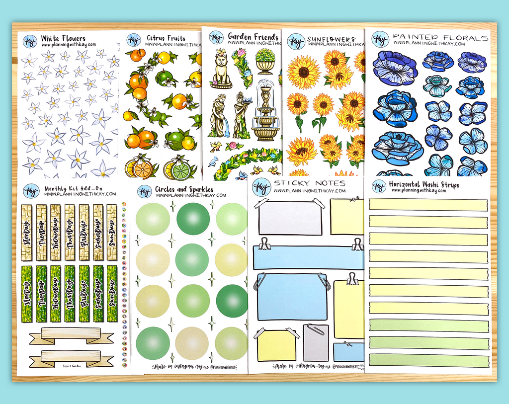 Citrus Garden Bundle – Planning With Kay