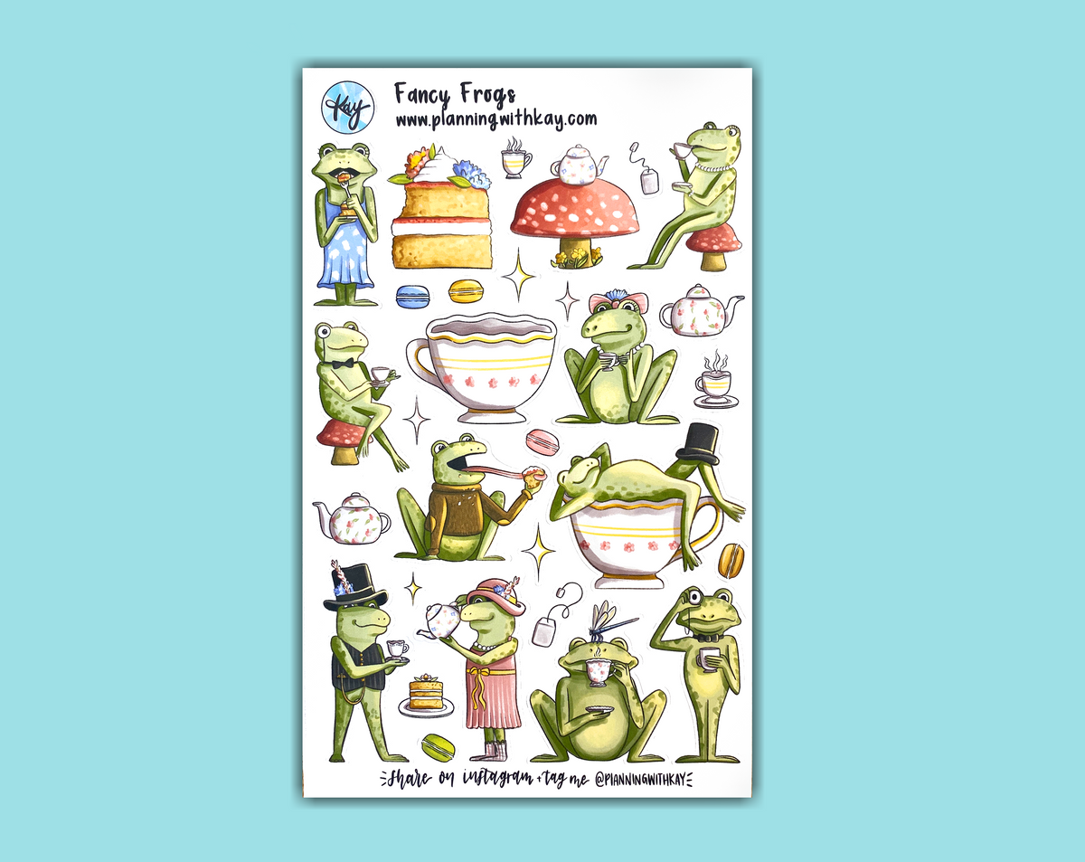 Fancy Frogs – Planning With Kay