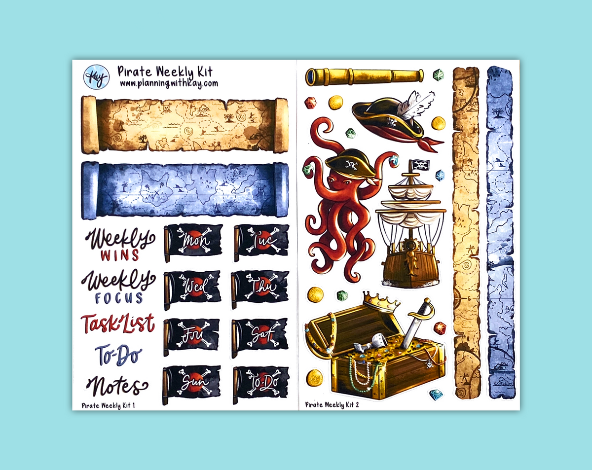 Pirate Weekly Kit – Planning With Kay
