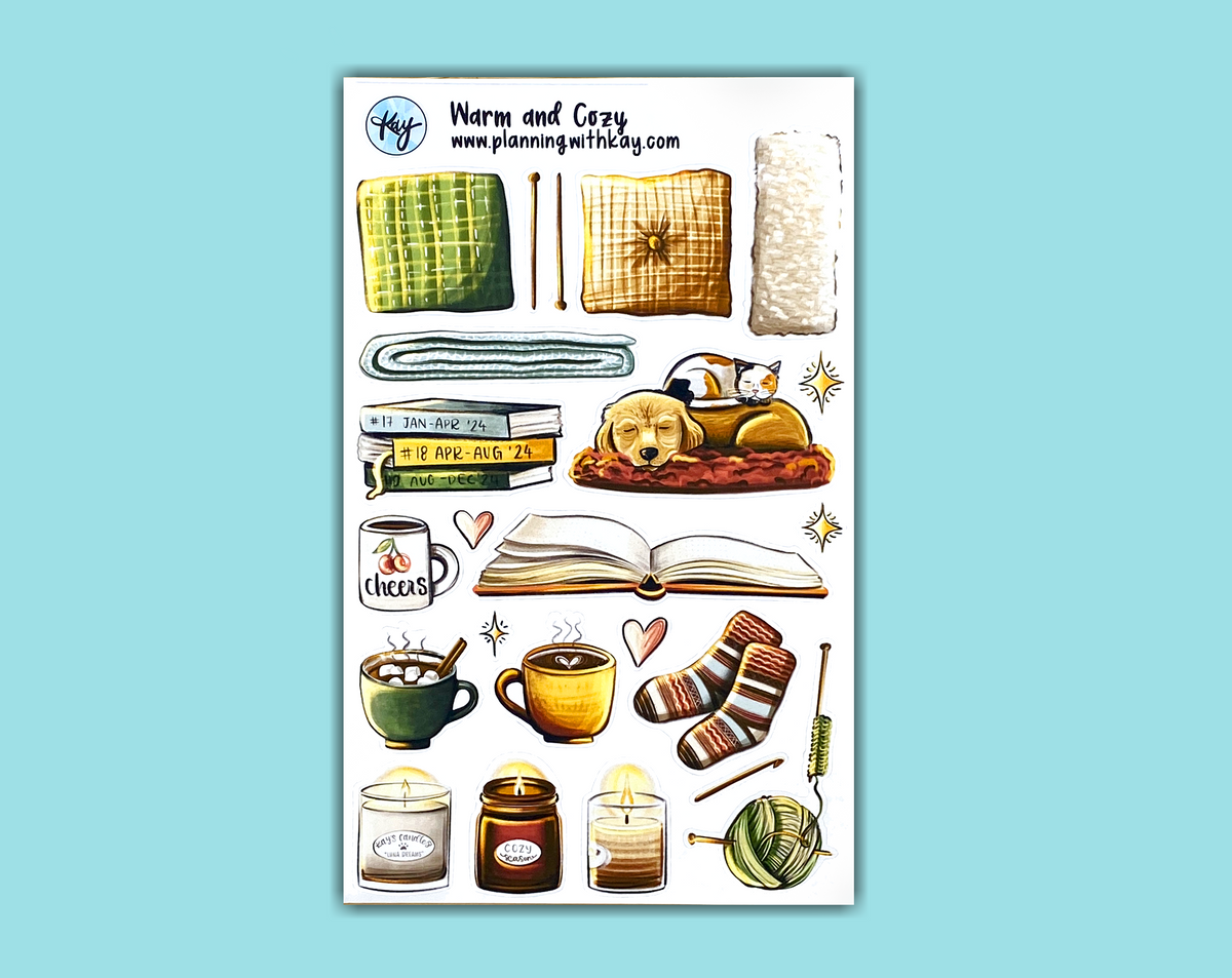 DIGITAL DOWNLOAD Warm and Cozy – Planning With Kay