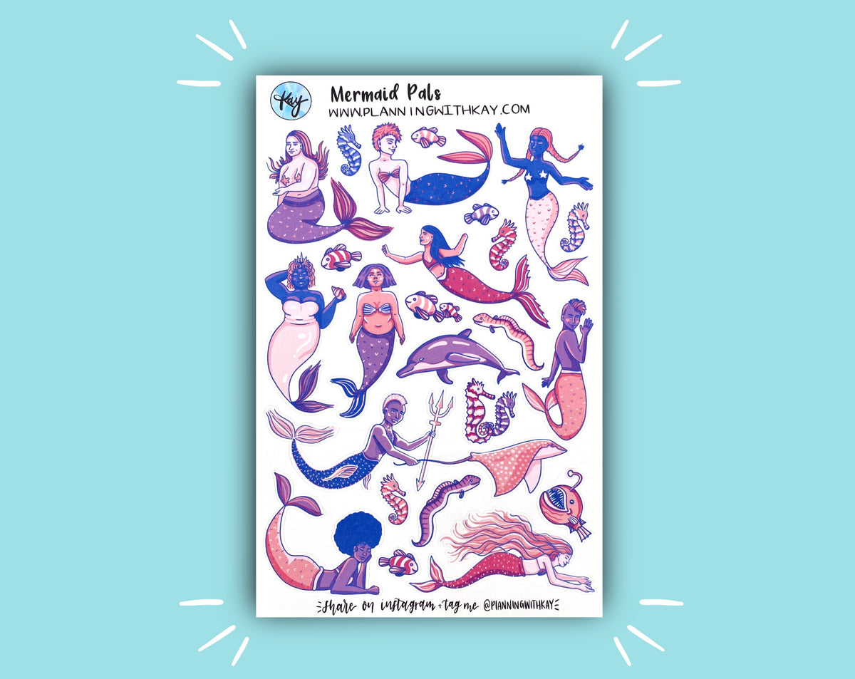 DIGITAL DOWNLOAD Mermaid Pals – Planning With Kay