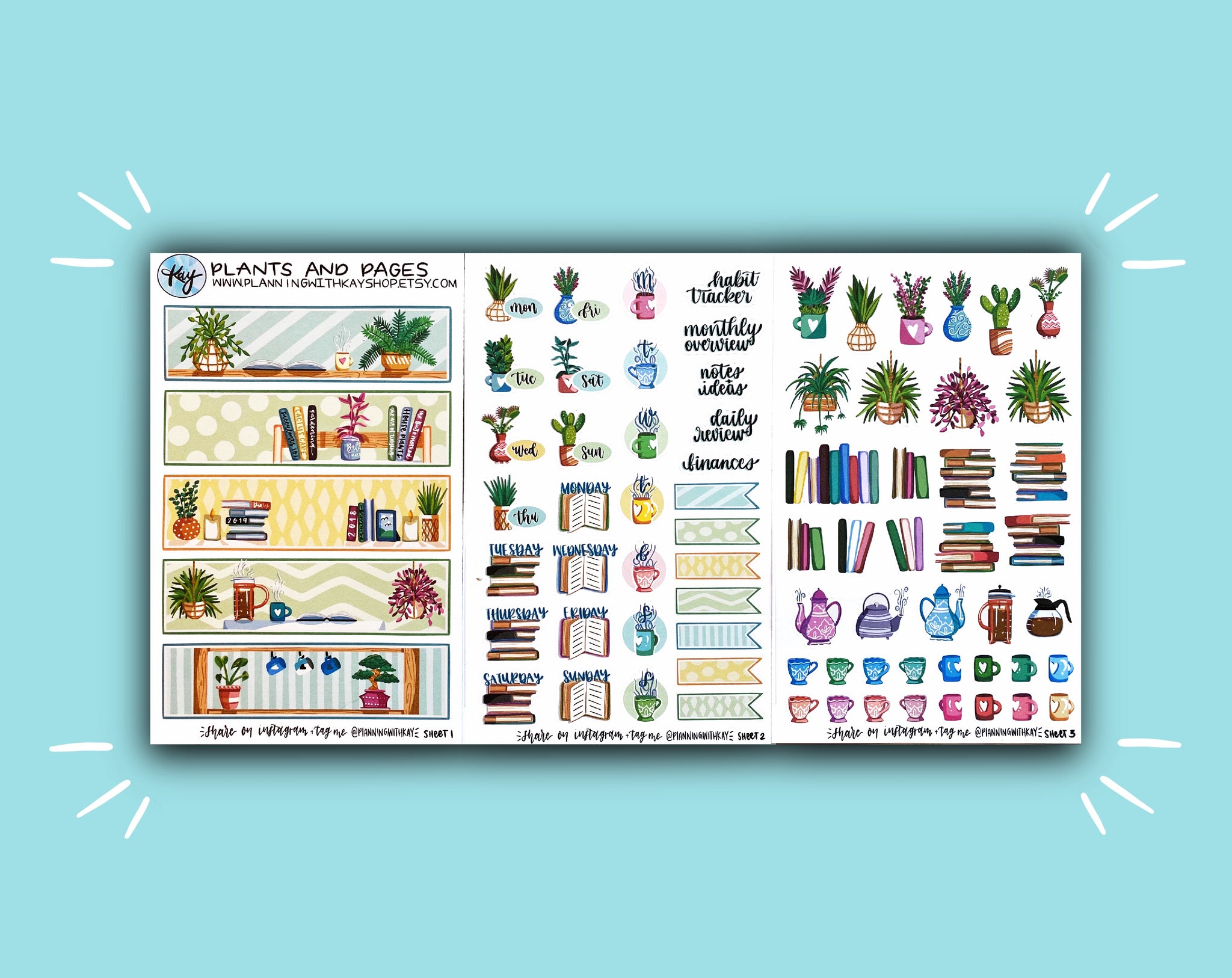 Book Nook Monthly Kit – Planning With Kay
